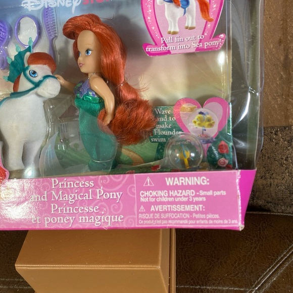 Disney | Toys | Princess Ariel Doll Magical Pony And Flounder Playset ...